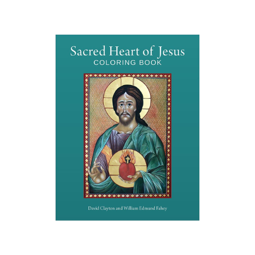 sacred heart coloring book